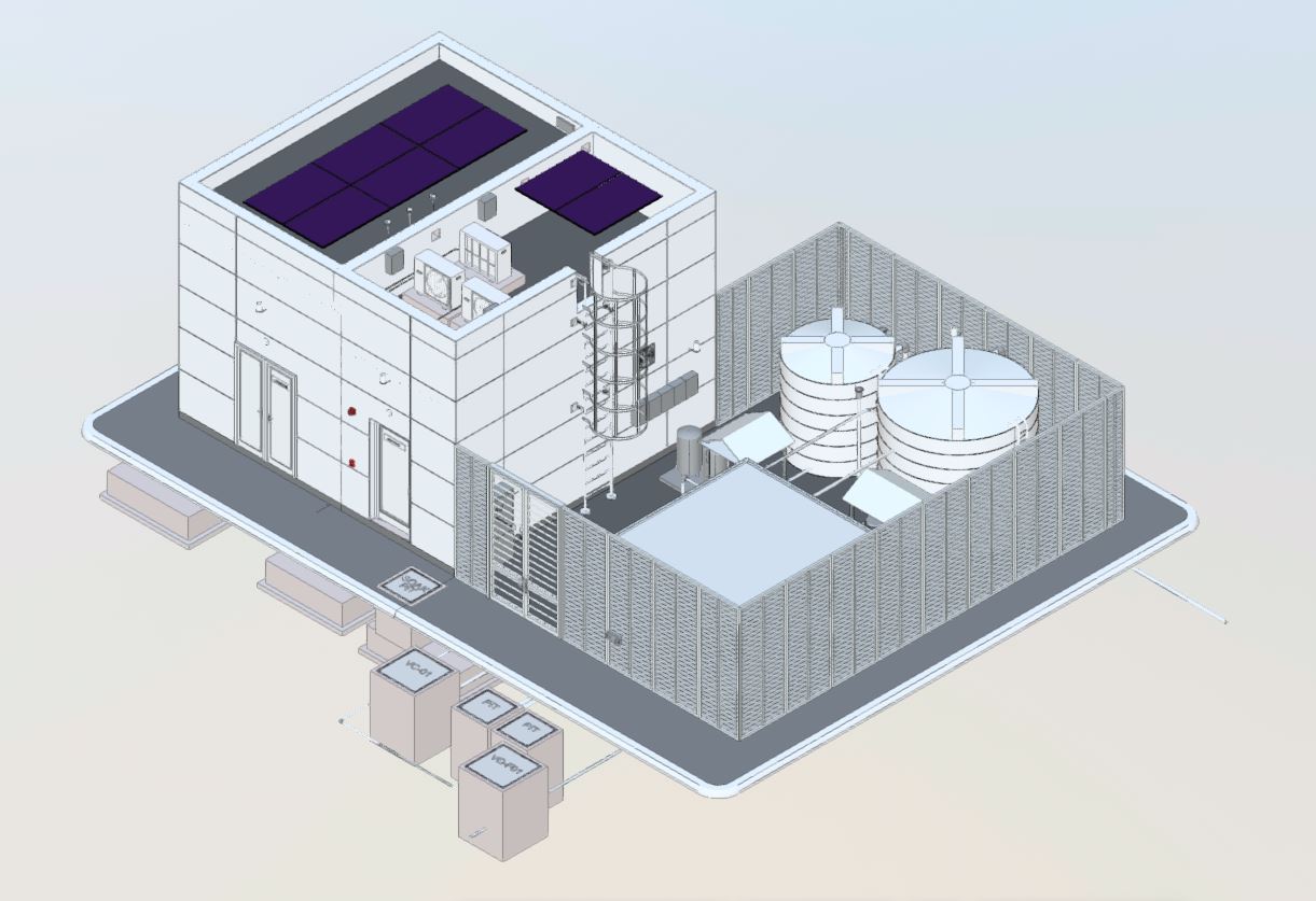 ADNOC FILLING STATIONS - UTILITY BUILDING - Close System